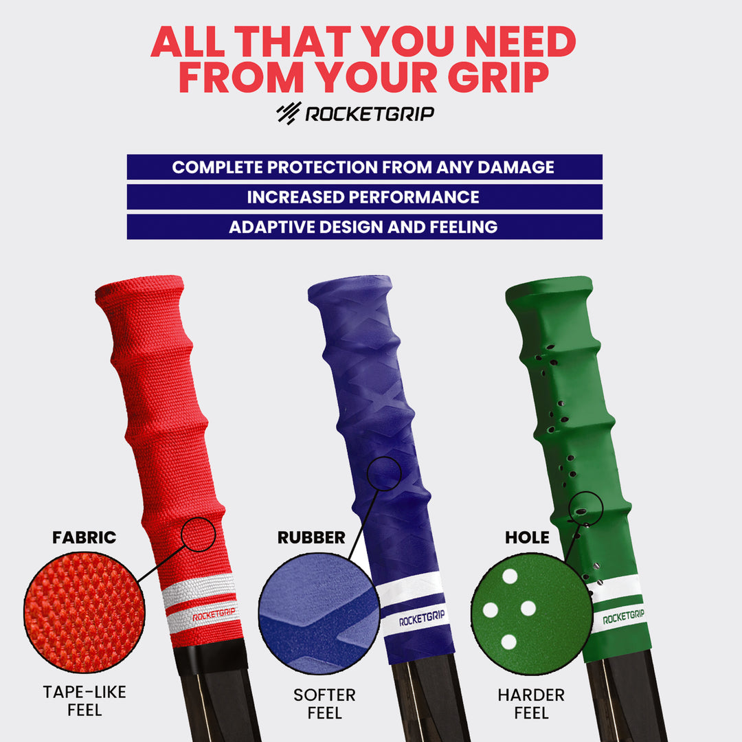 Starter Pack Hockey Grips | Great Feel | RocketGrip