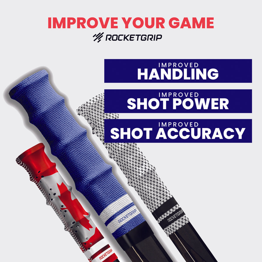 Starter Pack Hockey Grips | Great Feel | RocketGrip