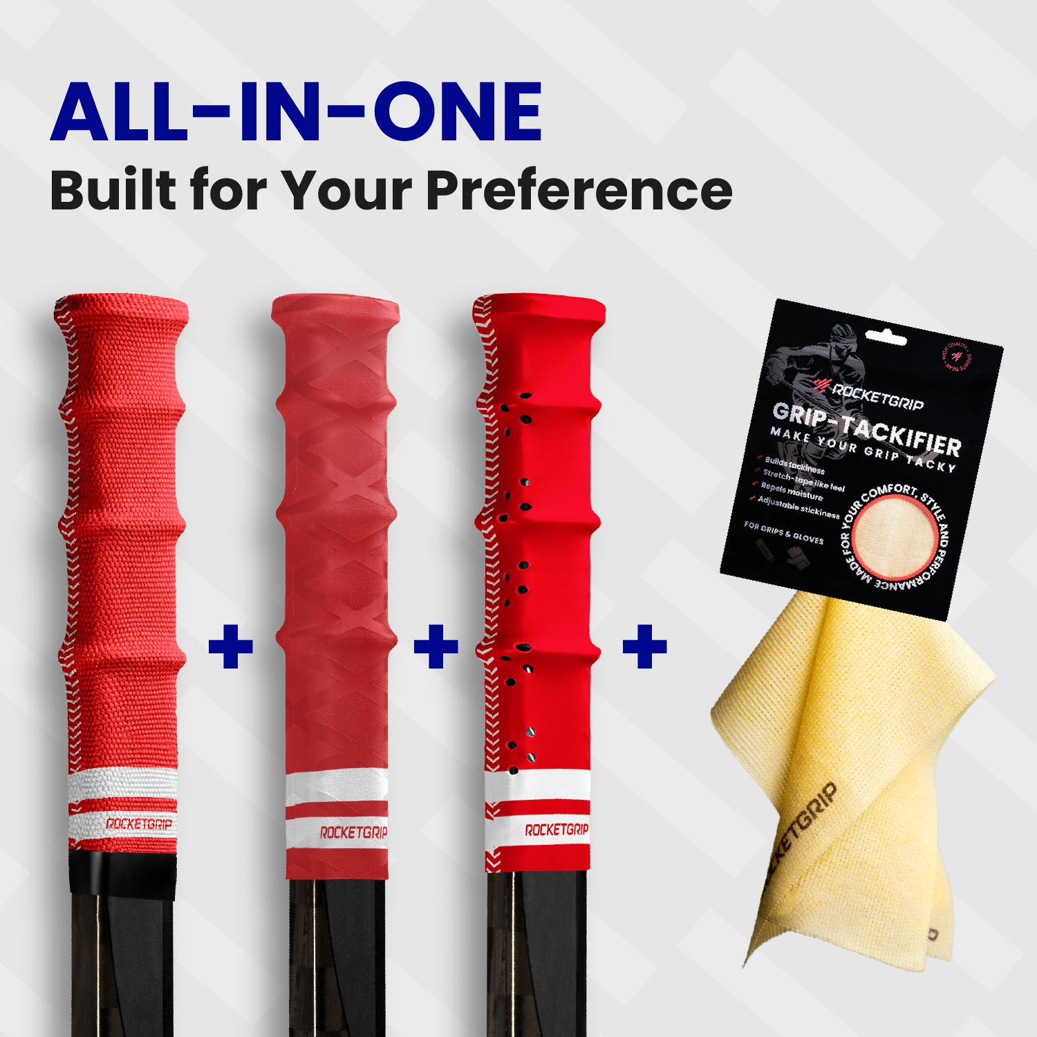 Starter Pack Hockey Grips | Great Feel | RocketGrip